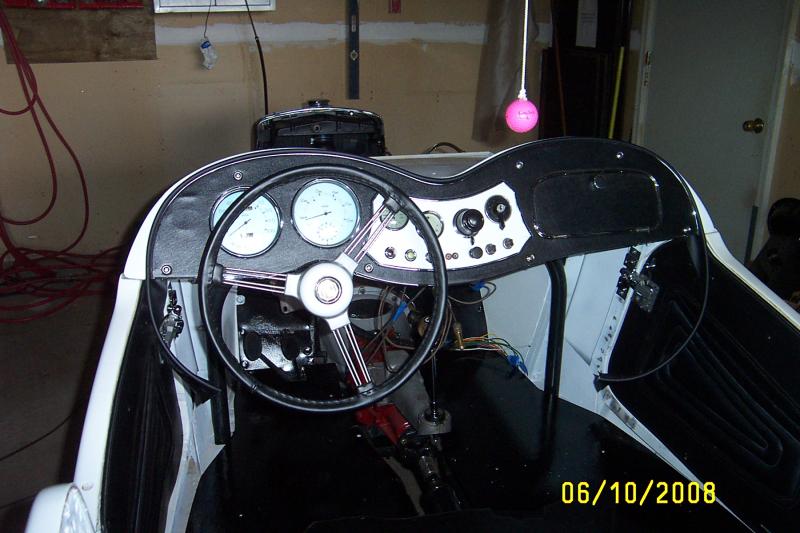 Bill Carrow's MG TD/Dash mounted