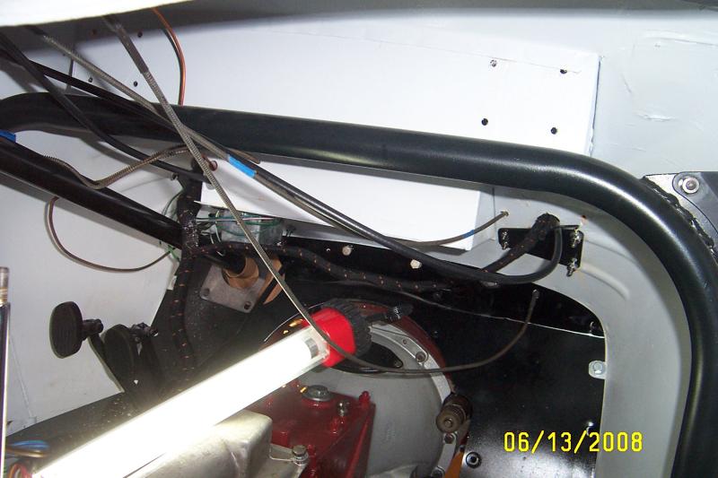 Bill Carrow's MG TD/Under dash progress