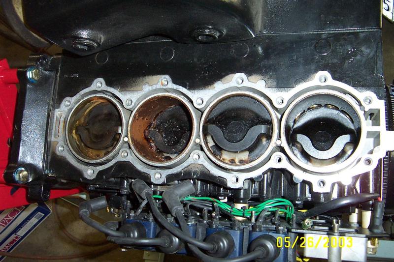 Mirage Jet Boat/Engine Rebuild/MJBE Disassy Cyl Corr