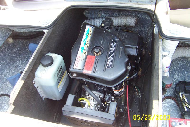 Mirage Jet Boat/General Boat/MJBE engine orig install