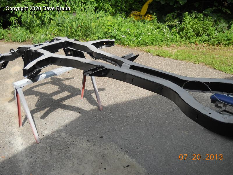 Spitfire1974/Restoration/Chassis/Finishing with Chassis Saver Paint (3)